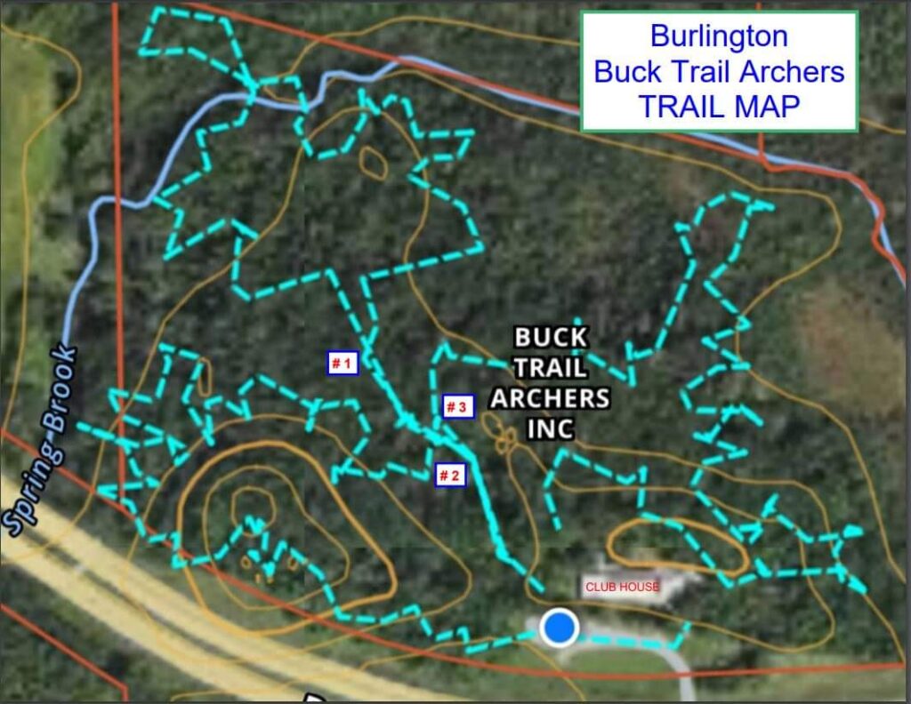 New Trail Map - Buck Trail Archers